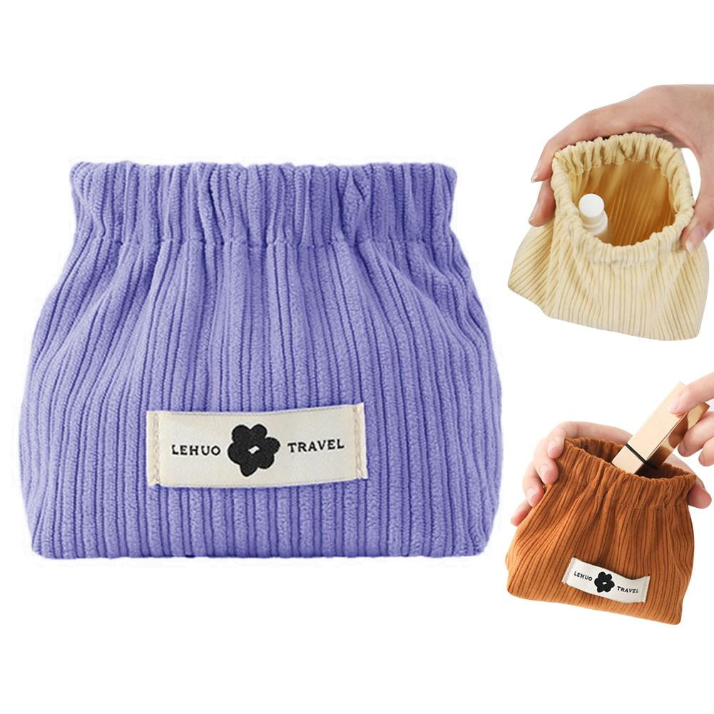 Corduroy Elastic Hair Tie Organizer,Portable Corduroy Elastic Storage ...
