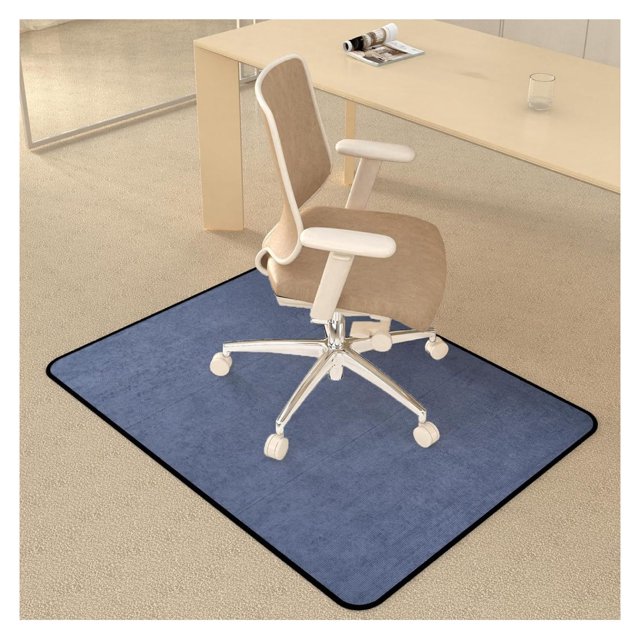 Corduroy Heavy Duty Office Chair Mat for Carpet & Hardwood Floors, Desk ...