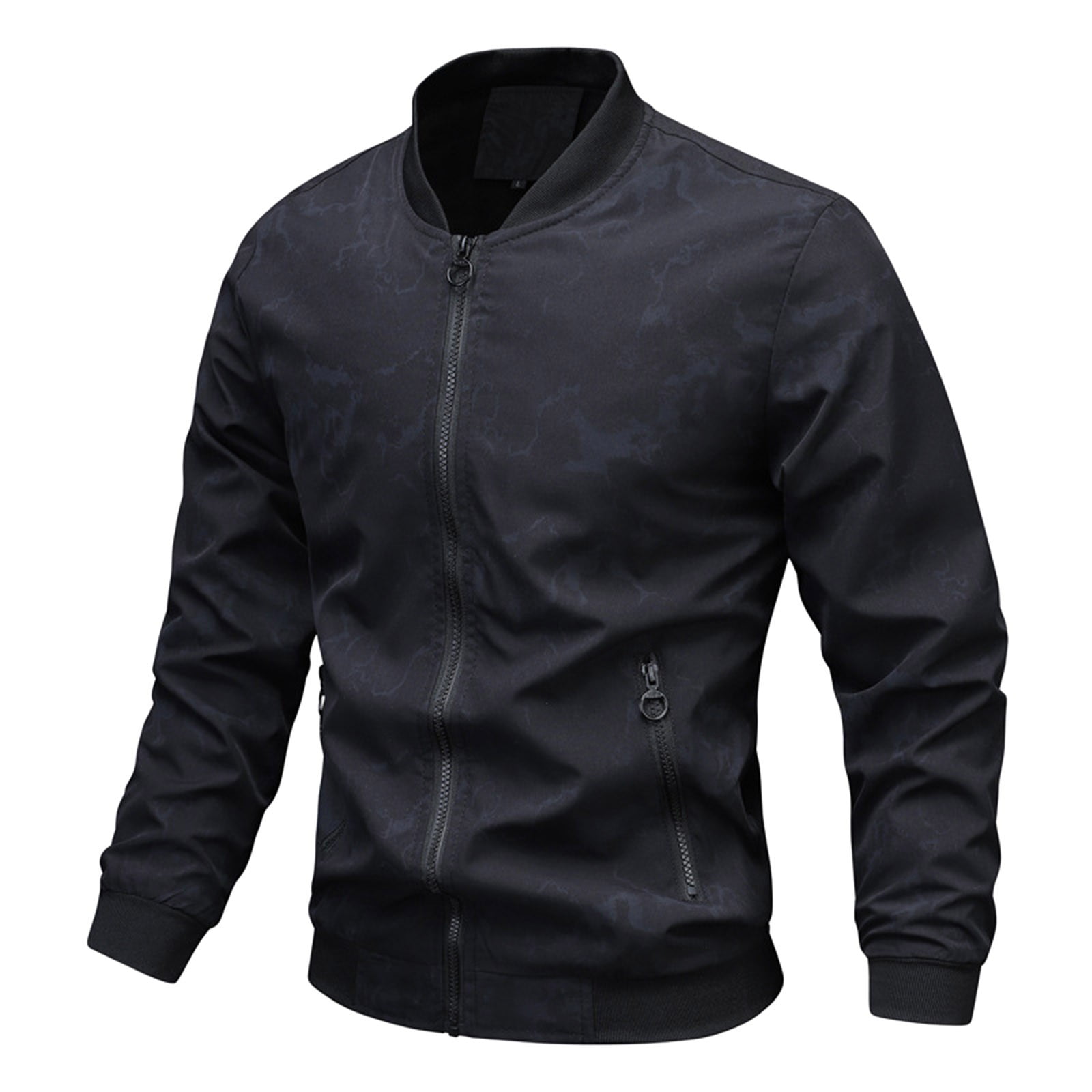Corduroy Jacket Men Ripstop Insulated Windbreaker Jackets Causal Slim ...