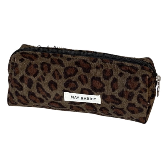 Corduroy Pen Case Pencil Makeup Pouches Carrying For Students ...