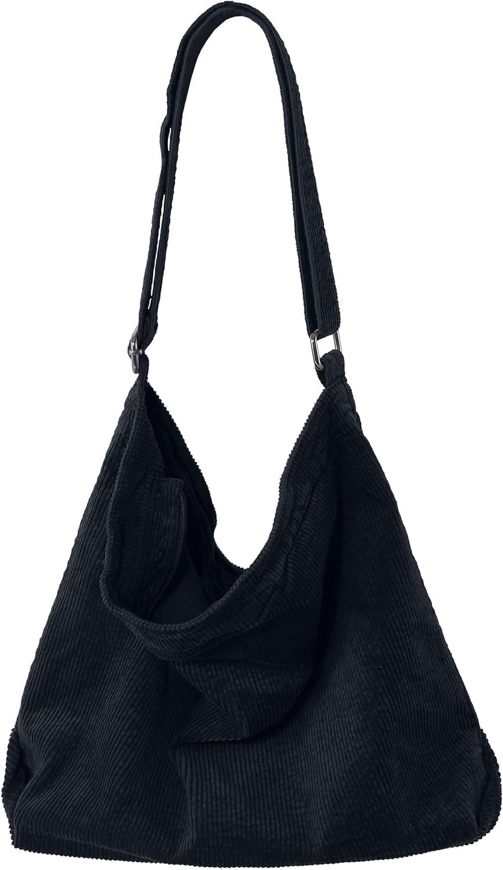 Corduroy Tote Bag for Women Girl Canvas Shoulder Handbags Cute Large ...