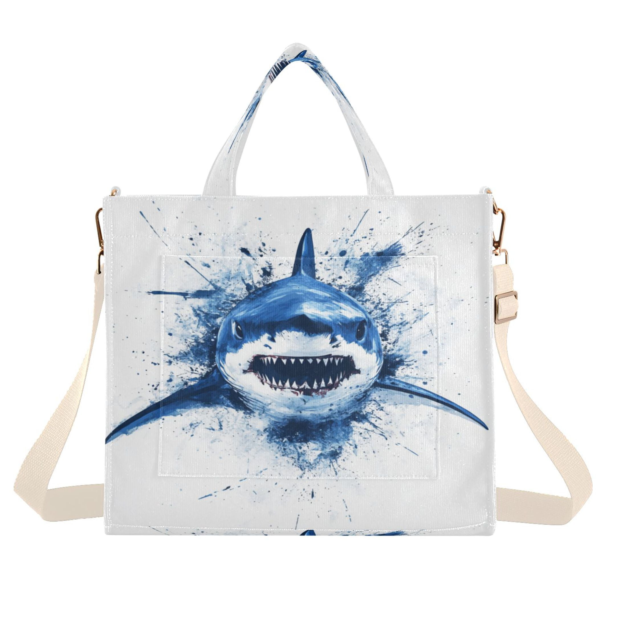 Corduroy Tote Bag for Women Shoulder Handbags Fashion Ladies Purses ...