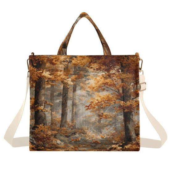 Corduroy Tote Bag for Women Shoulder Handbags Fashion Ladies Purses ...