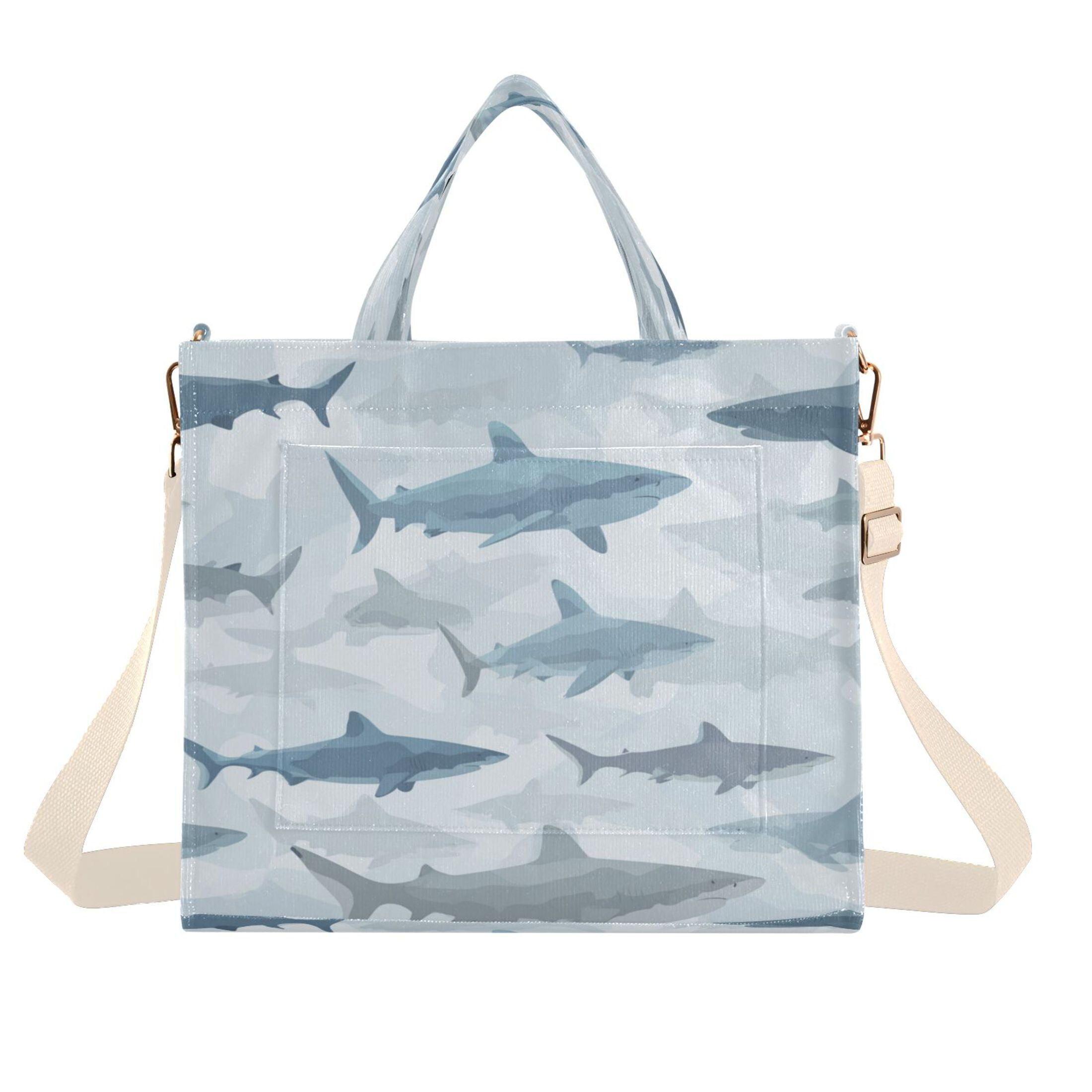 Corduroy Tote Bag for Women Shoulder Handbags Fashion Ladies Purses ...