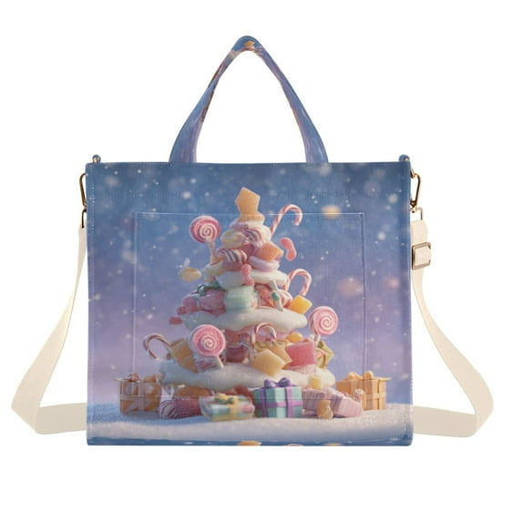 Corduroy Tote Bag for Women Shoulder Handbags Fashion Ladies Purses ...