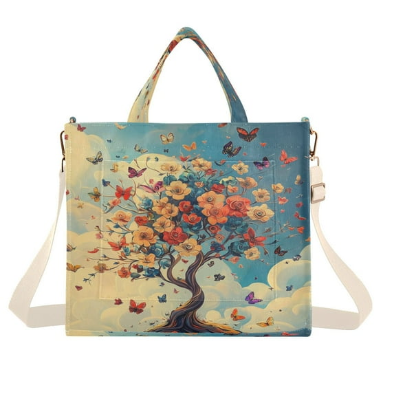 Corduroy Tote Bag for Women Shoulder Handbags Fashion Ladies Purses ...