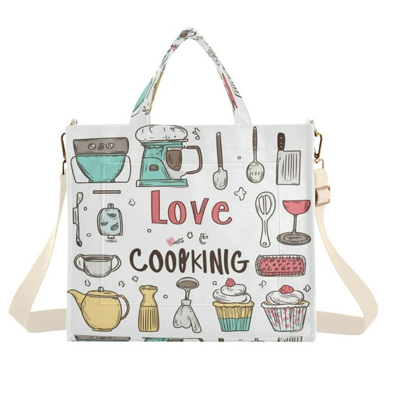 Corduroy Tote Bag for Women Shoulder Handbags Fashion Ladies Purses ...