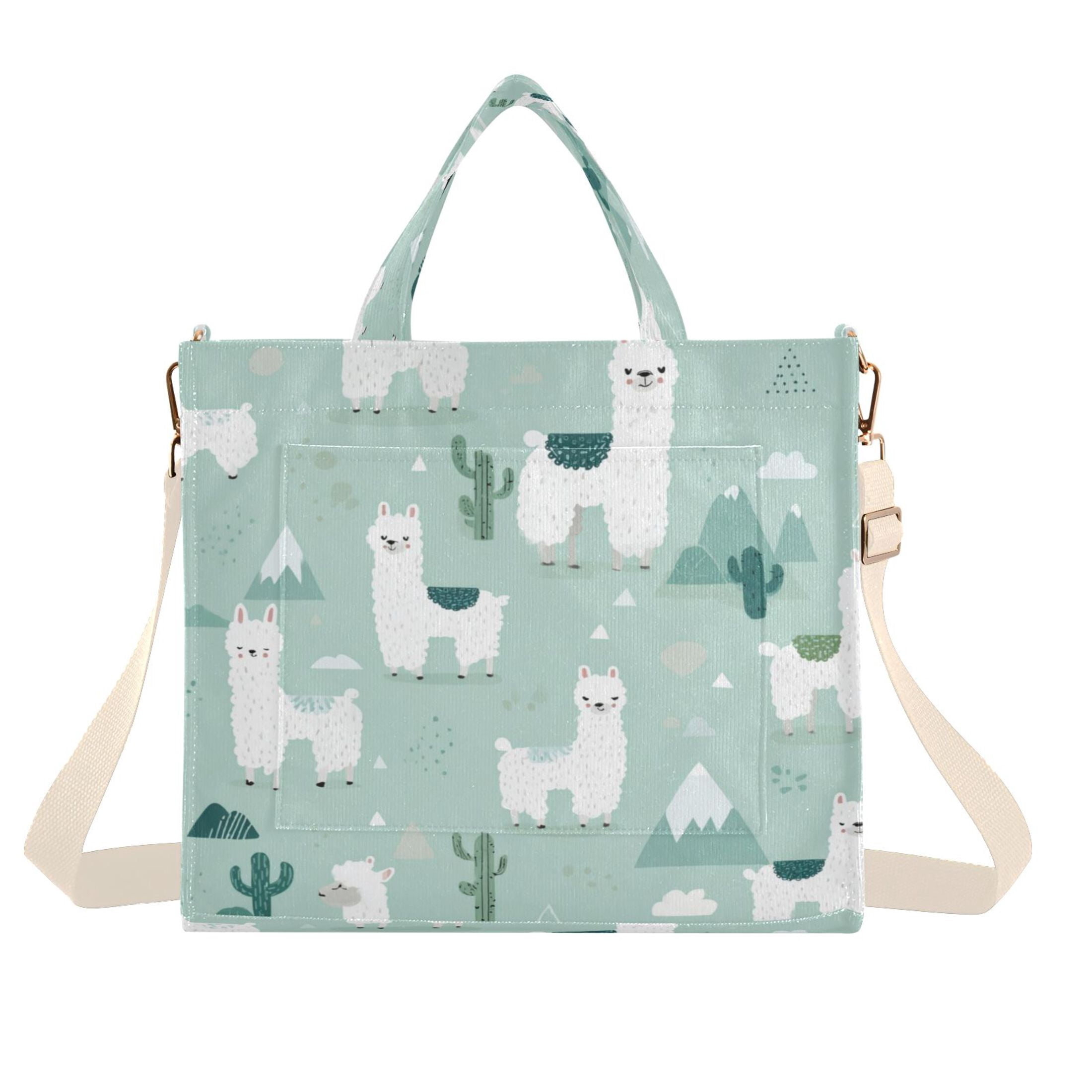 Corduroy Tote Bag for Women Shoulder Handbags Fashion Ladies Purses ...