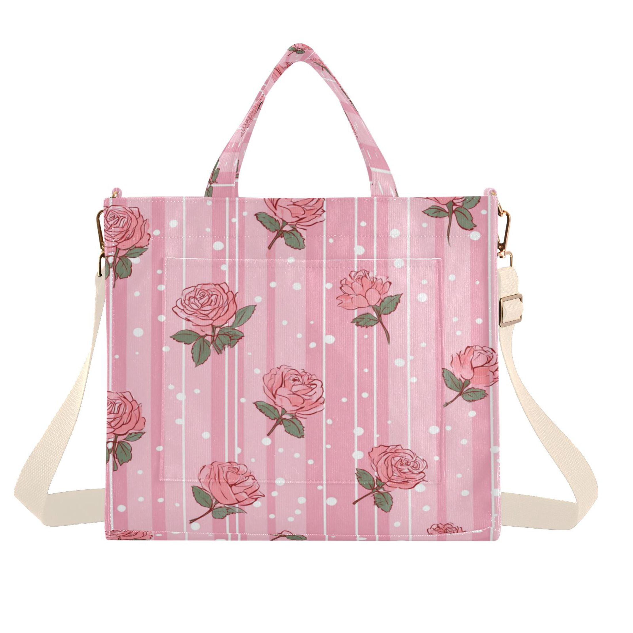 Corduroy Tote Bag for Women Shoulder Handbags Fashion Ladies Purses ...