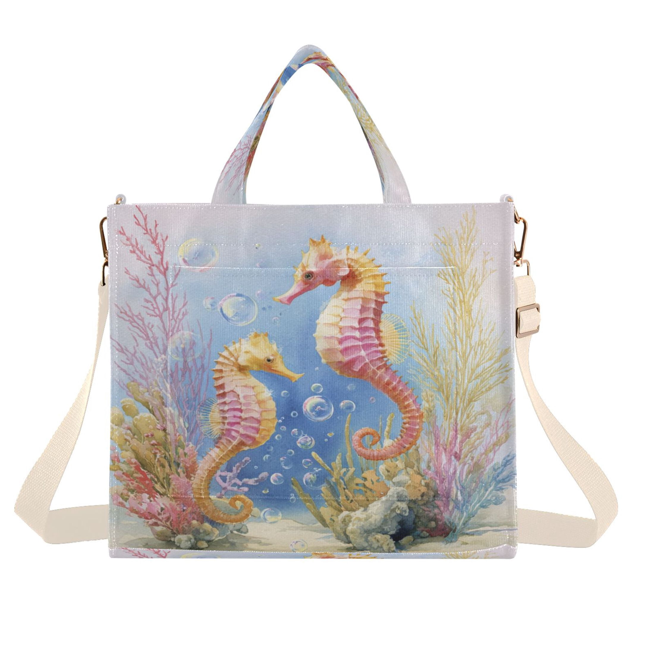 Corduroy Tote Bag for Women Shoulder Handbags Fashion Ladies Purses ...