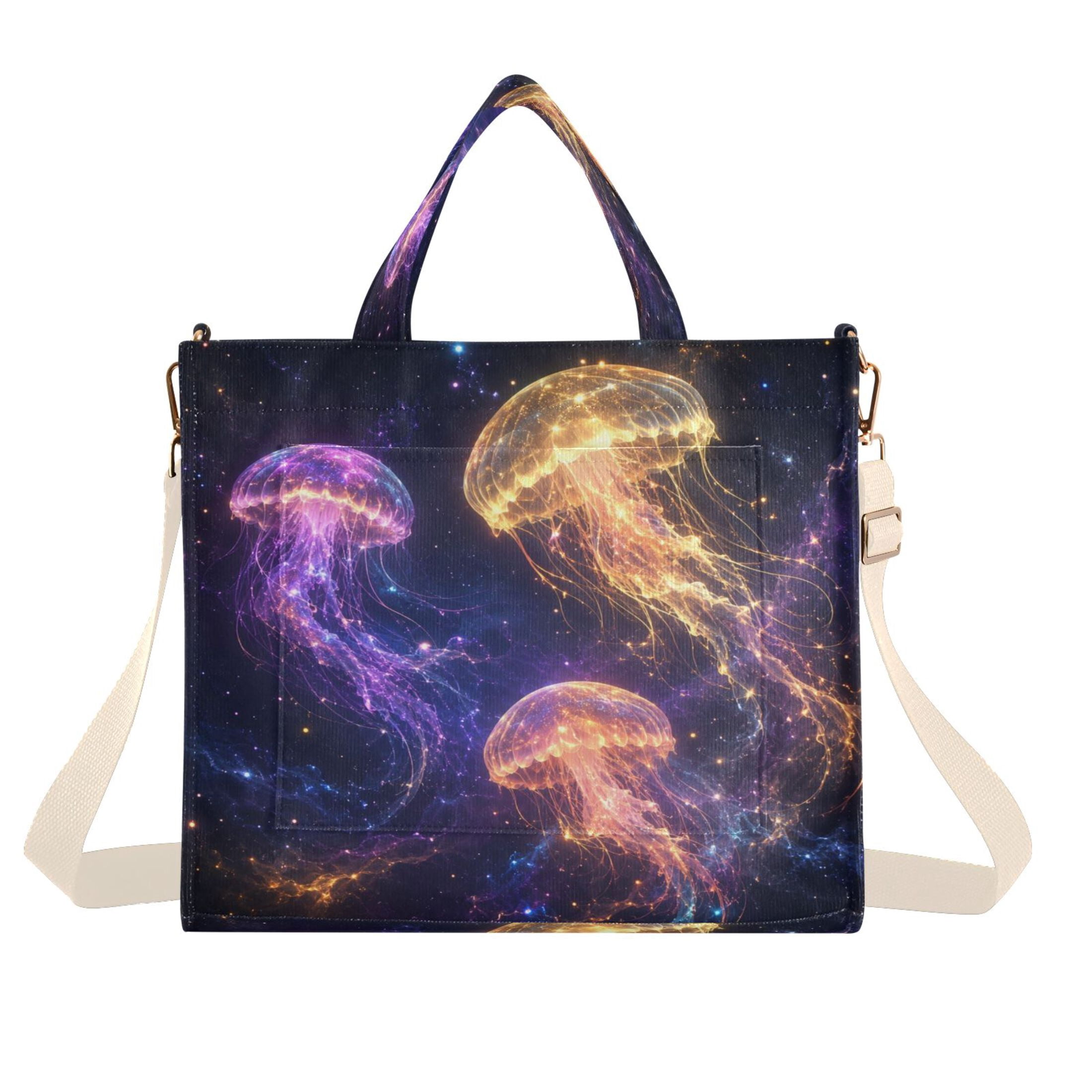 Corduroy Tote Bag for Women Shoulder Handbags Fashion Ladies Purses ...