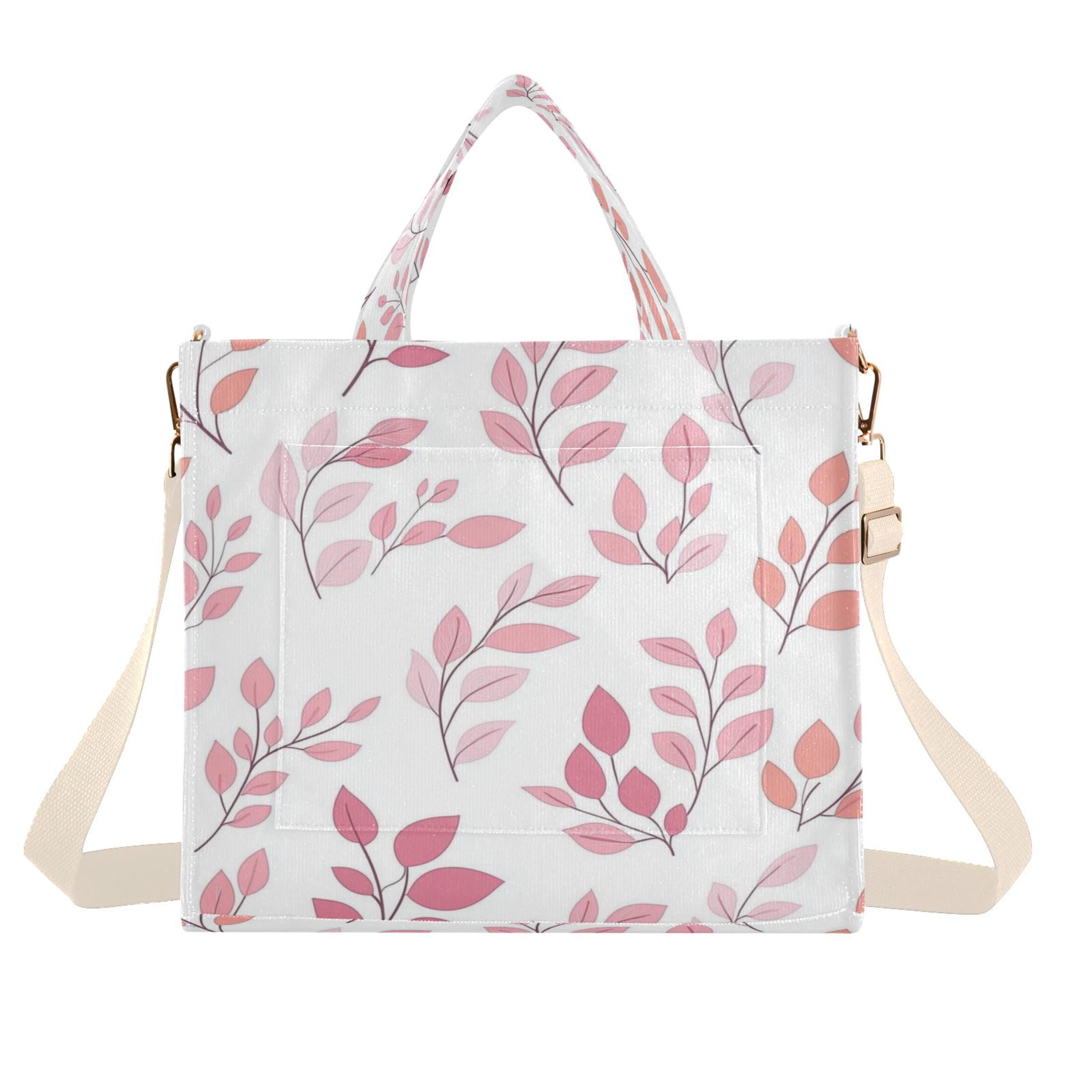 Corduroy Tote Bag for Women Shoulder Handbags Fashion Ladies Purses ...
