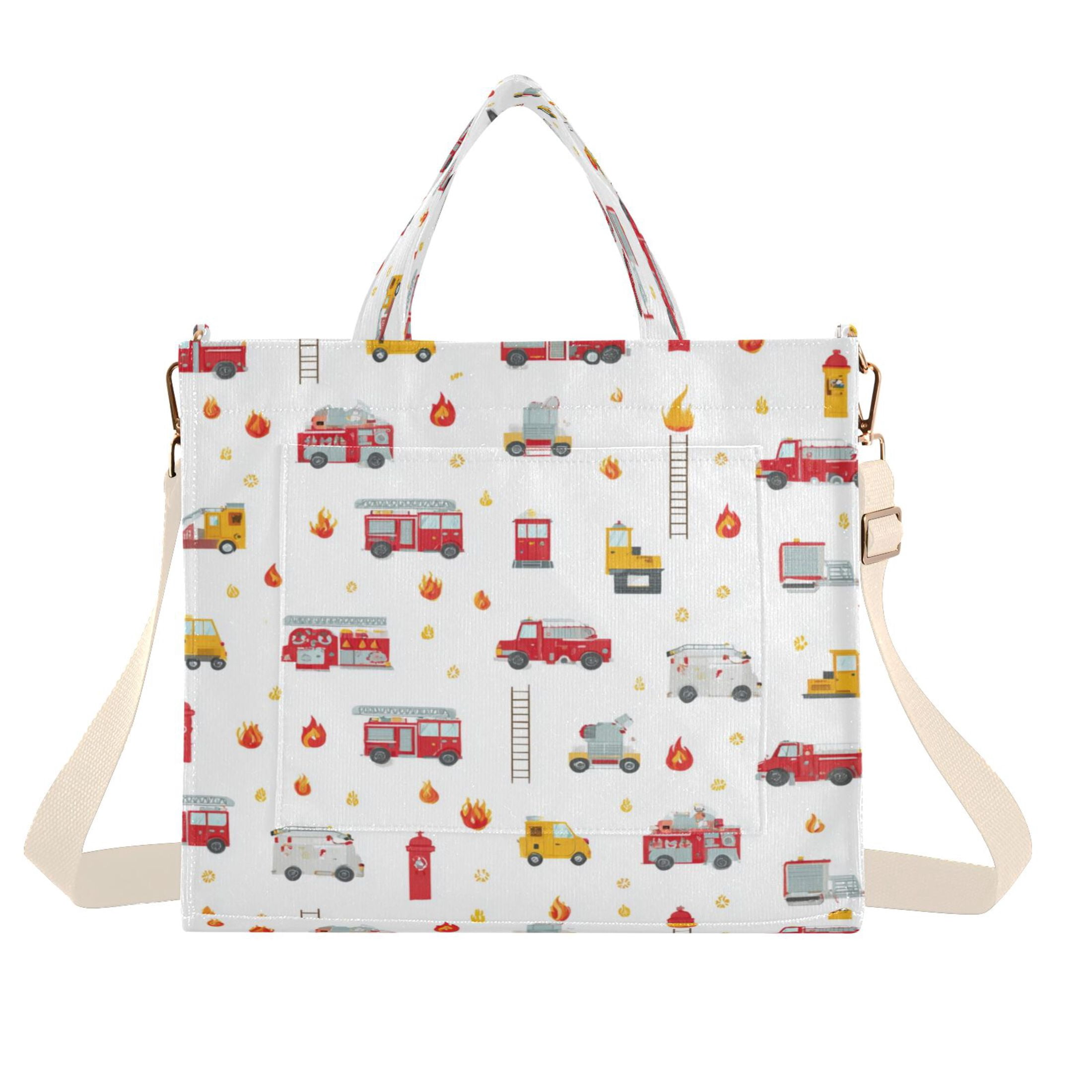 Corduroy Tote Bag for Women Shoulder Handbags Fashion Ladies Purses ...