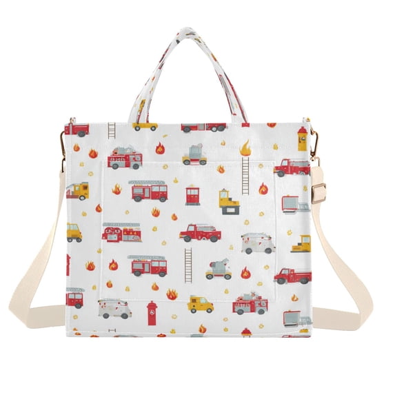 Corduroy Tote Bag for Women Shoulder Handbags Fashion Ladies Purses ...