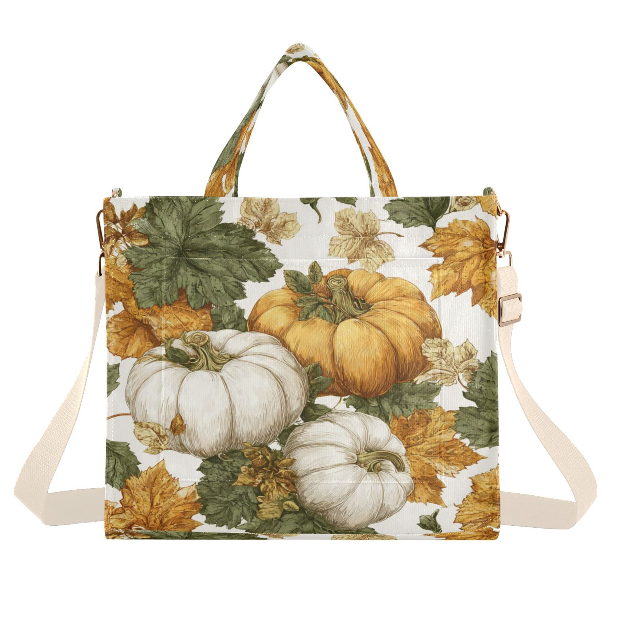 Corduroy Tote Bag for Women Shoulder Handbags Fashion Ladies Purses ...