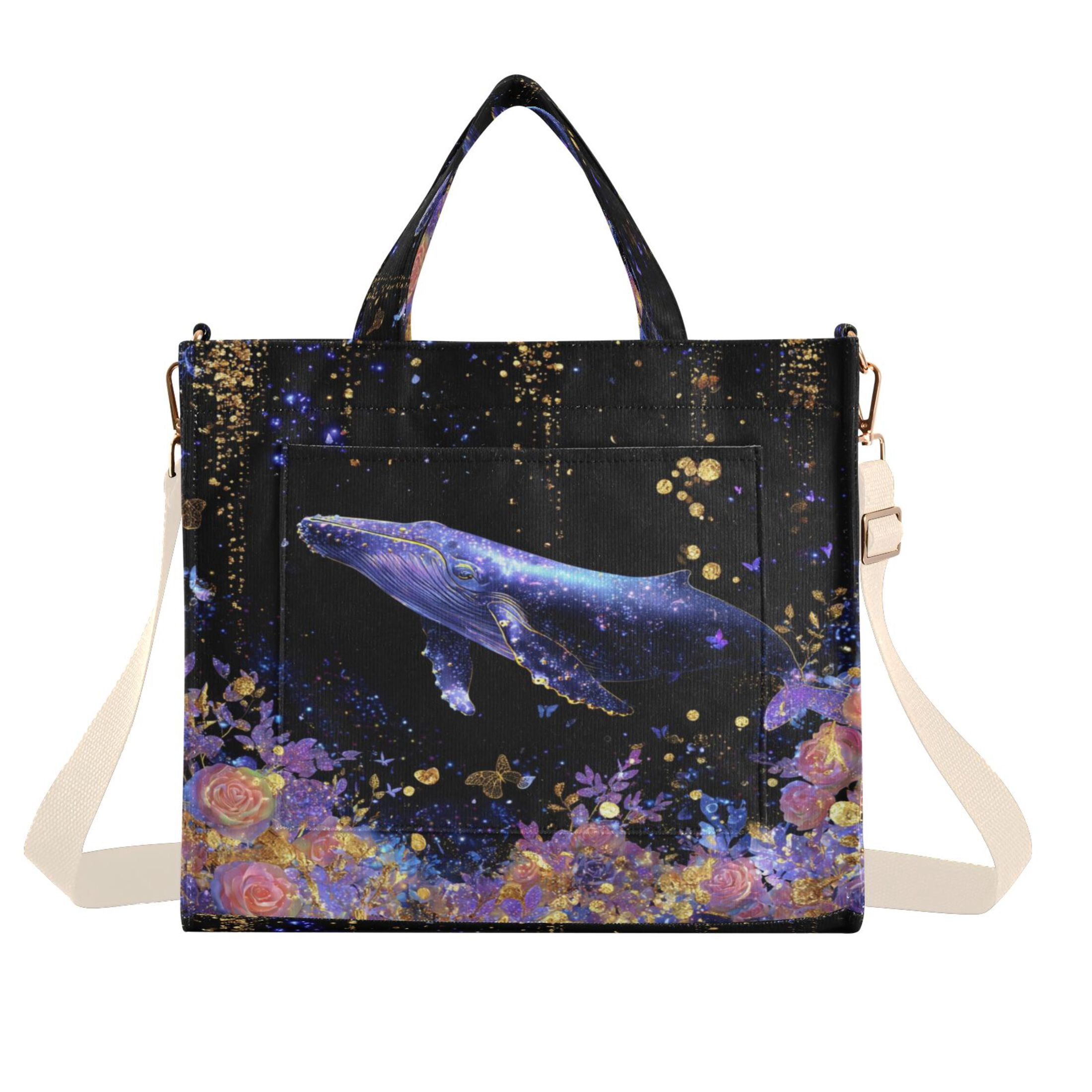 Corduroy Tote Bag for Women Shoulder Handbags Fashion Ladies Purses ...