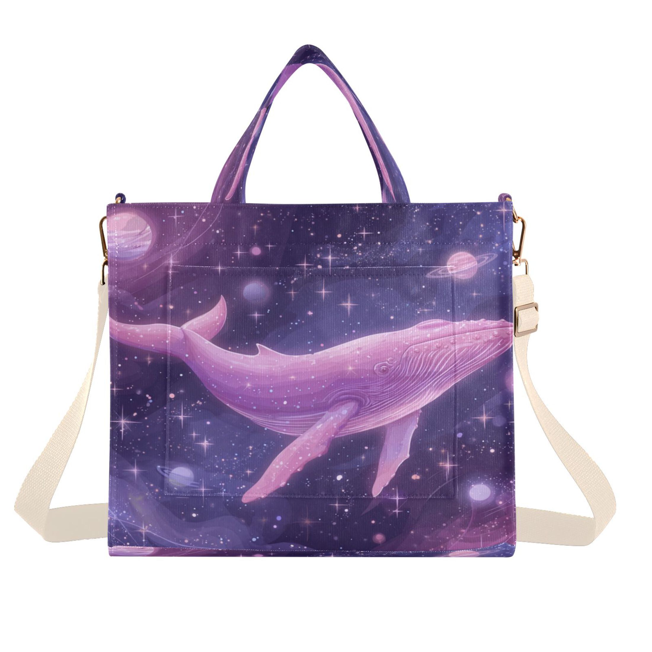 Corduroy Tote Bag for Women Shoulder Handbags Fashion Ladies Purses ...