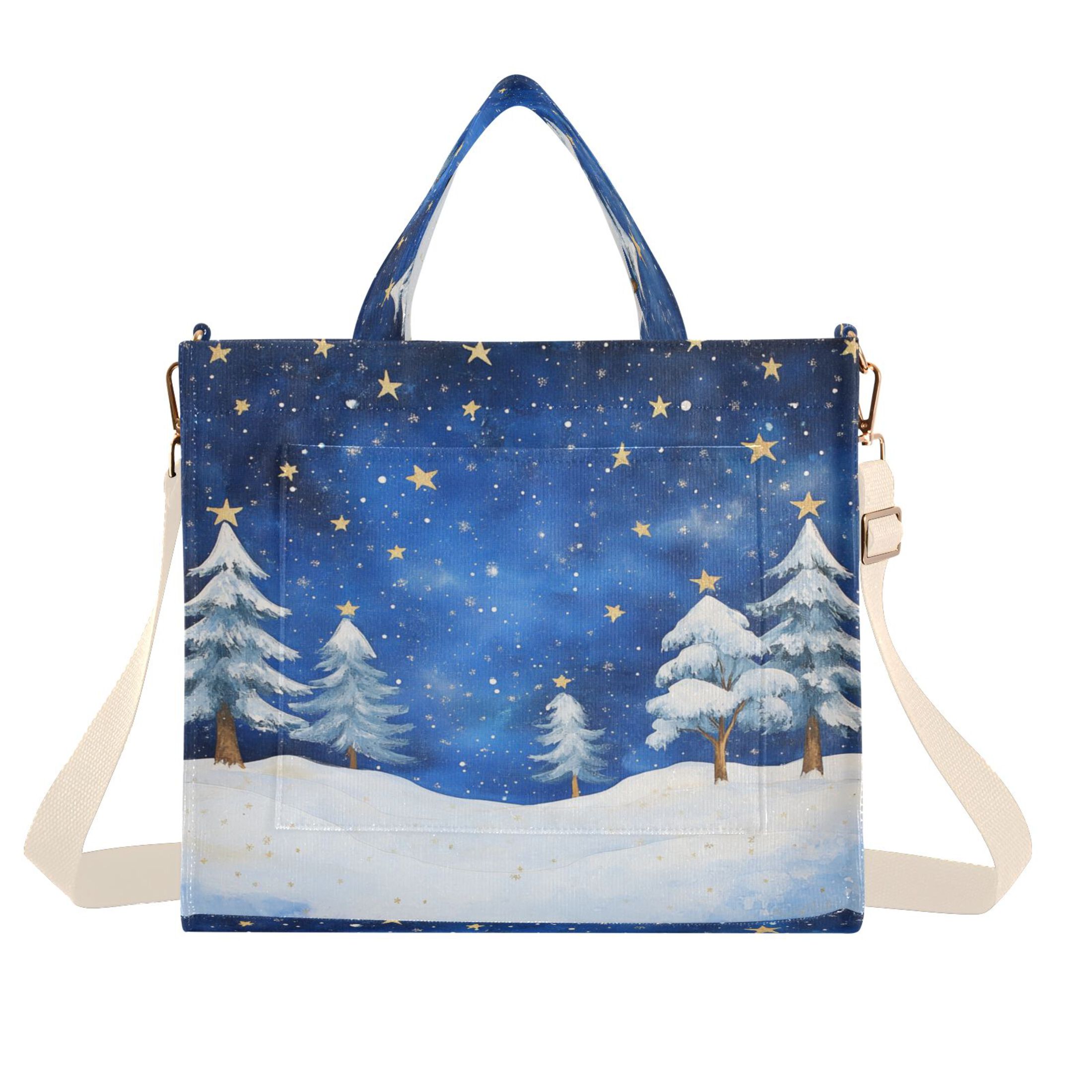 Corduroy Tote Bag for Women Shoulder Handbags Fashion Ladies Purses ...