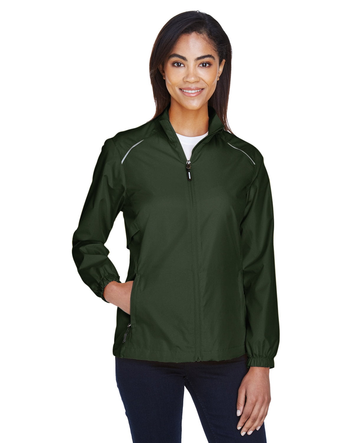 CORE365 78183 Women's Techno Lite Motivate Unlined Lightweight Jacket ...
