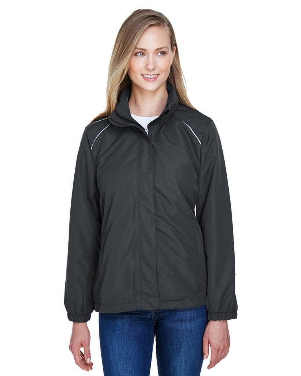 CORE365 78224 Women's Profile Fleece-Lined All-Season Jacket-Carbon-M ...