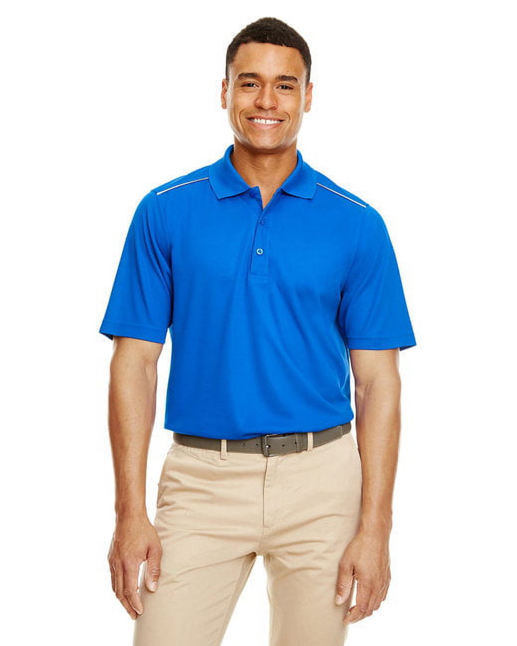 CORE365 88181R Men's Radiant Performance Piqué Polo with Reflective ...