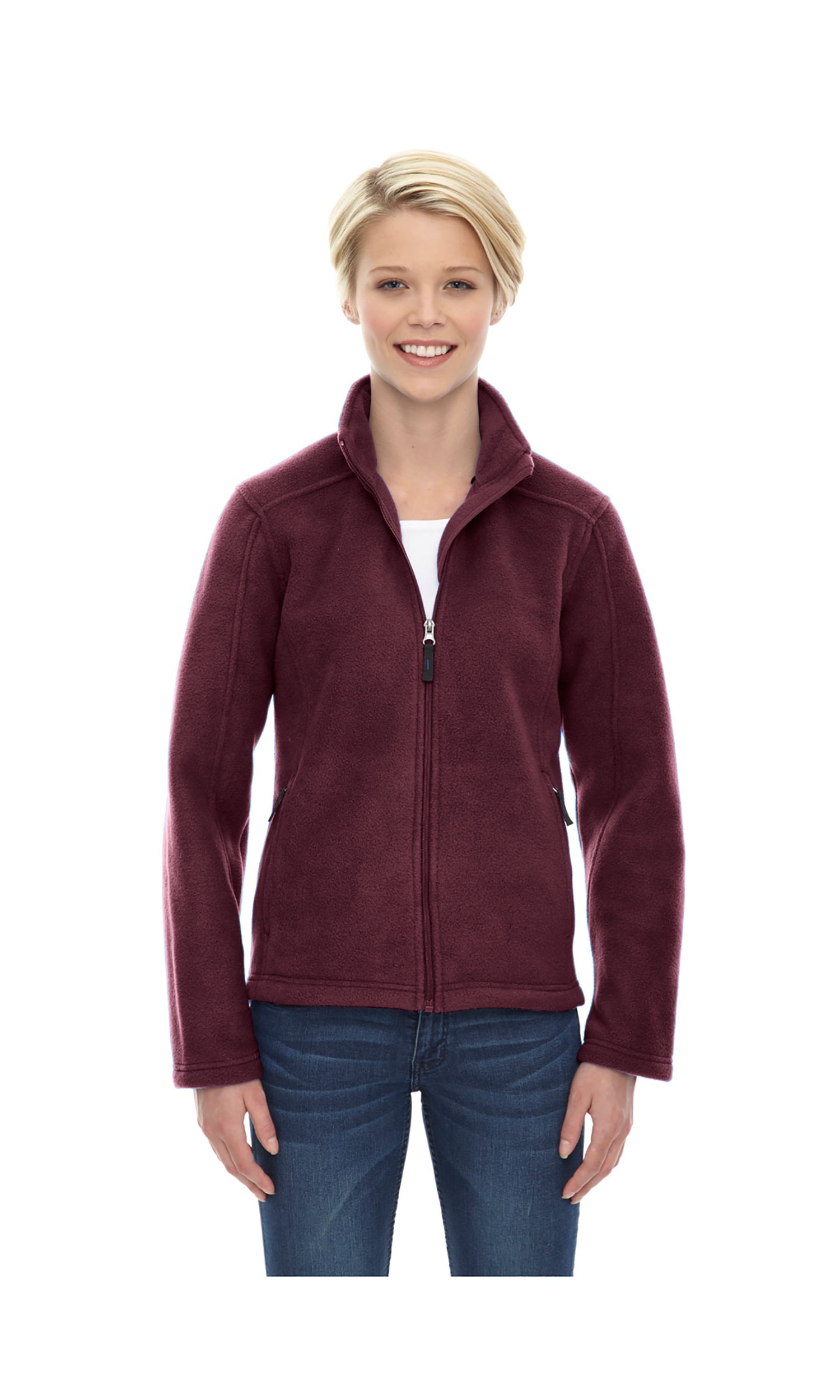 ASH CITY CORE 365 78190 LADIES JOURNEY FLEECE JACKET - Walmart.com
