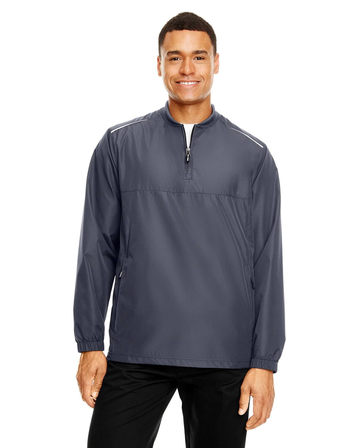 Core 365 CE704 Men's C3 Quarter Zip Wndshrt Half-Zip Top - Walmart.com