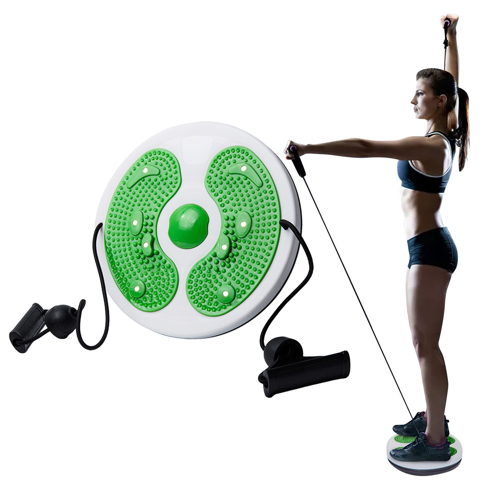 Core Ab Twister Board Double Rope For Exercise And Trainer Abs Waist ...