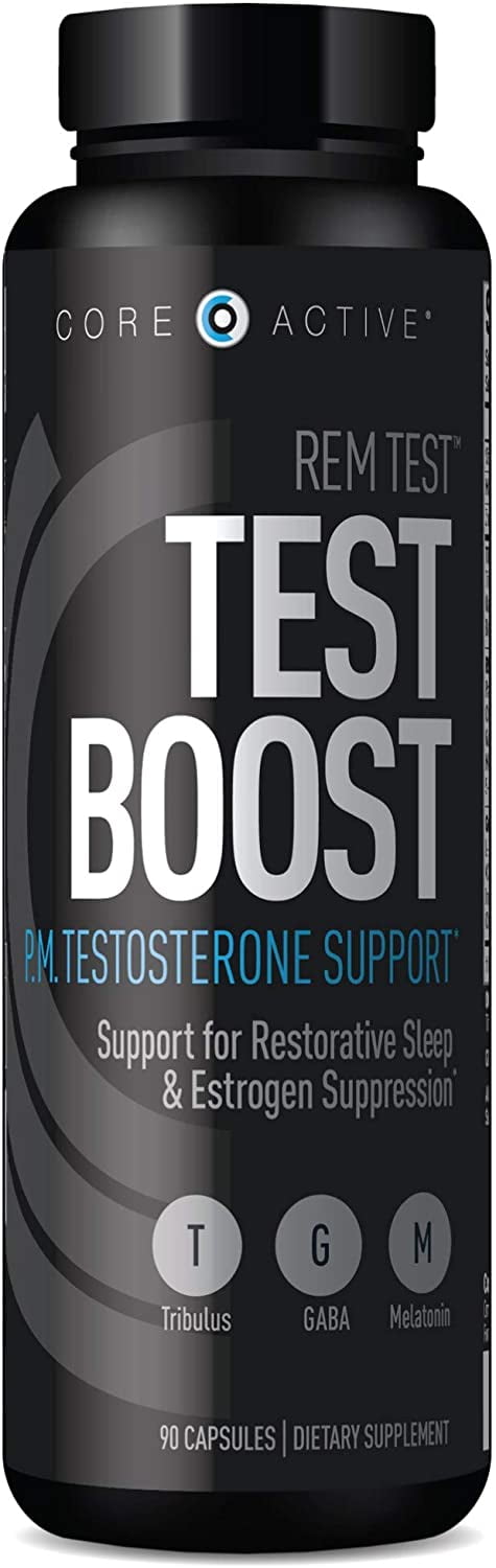 Core Active REM TEST P.M. Testosterone Boost - Sleep Aid and Relaxation ...