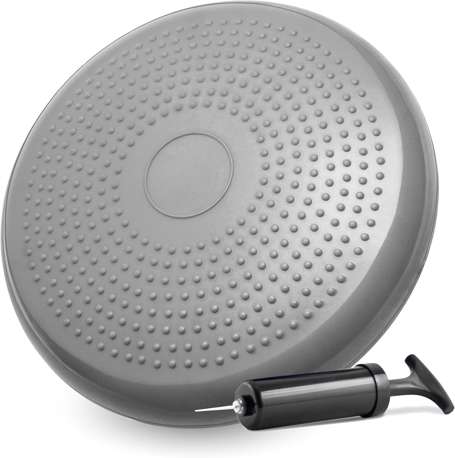 Core Balance Disc Trainer, 14” Diameter with Pump for Improving Posture ...