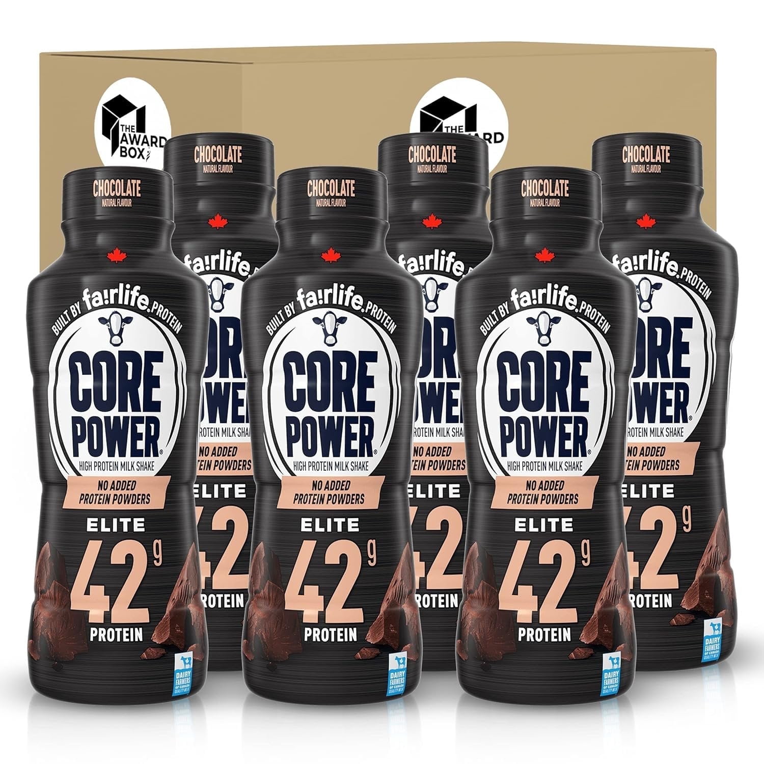 Core Chocolate Power Elite Failrlife High Protein Shakes 42 Grams 14 oz ...