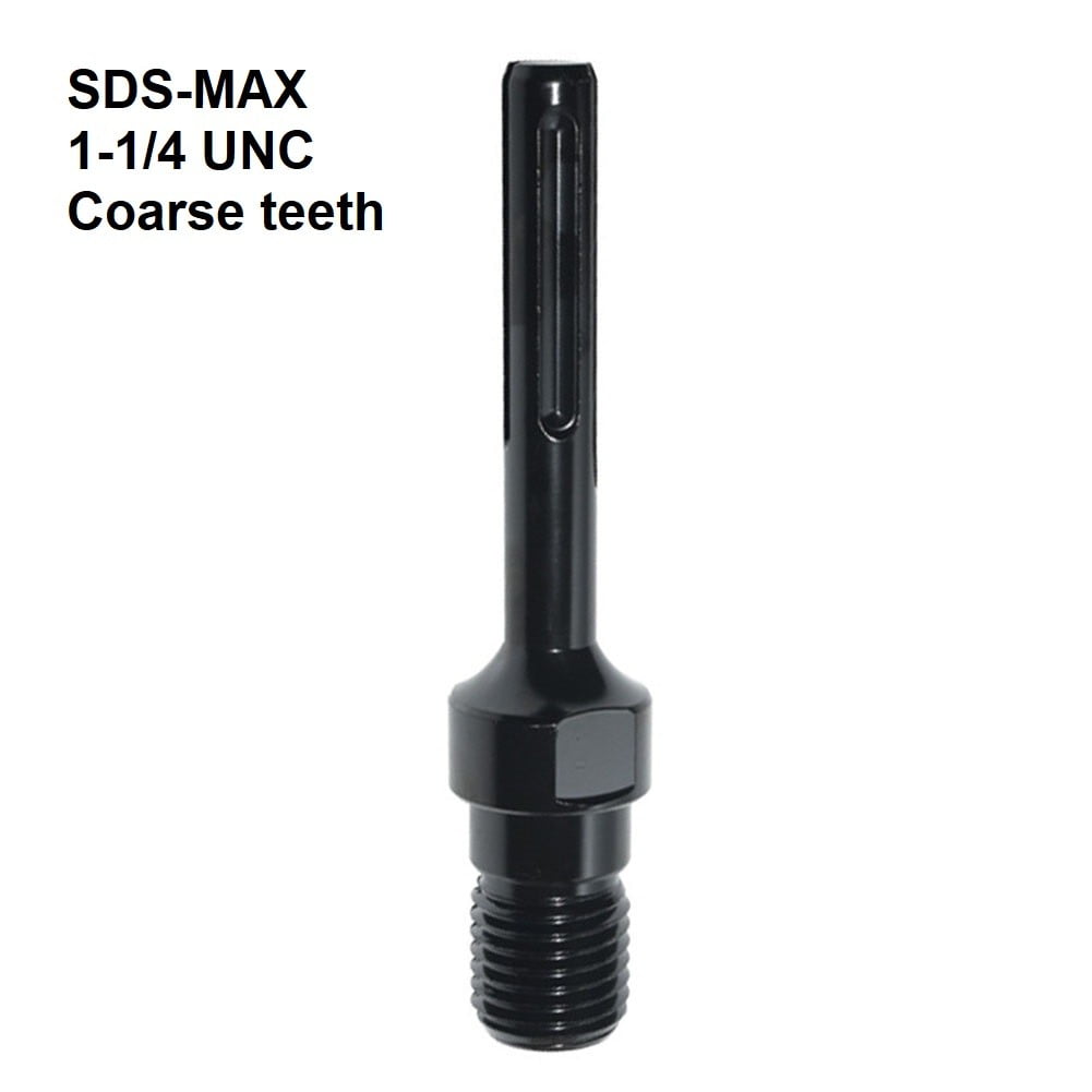 Core Drill Bit Adapter 1-1/4 UNC Thread Male To SDS-PLUS MAX Shank ...