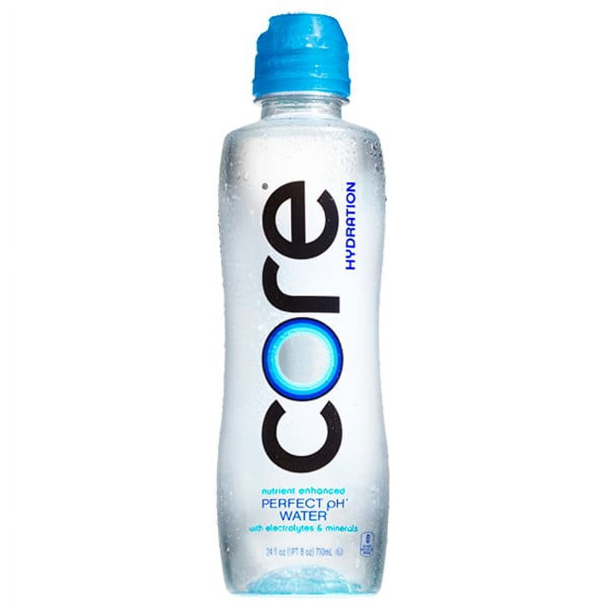 Core Hydration Natural Nutrient Enhanced Water 23.9 oz Plastic Bottles ...