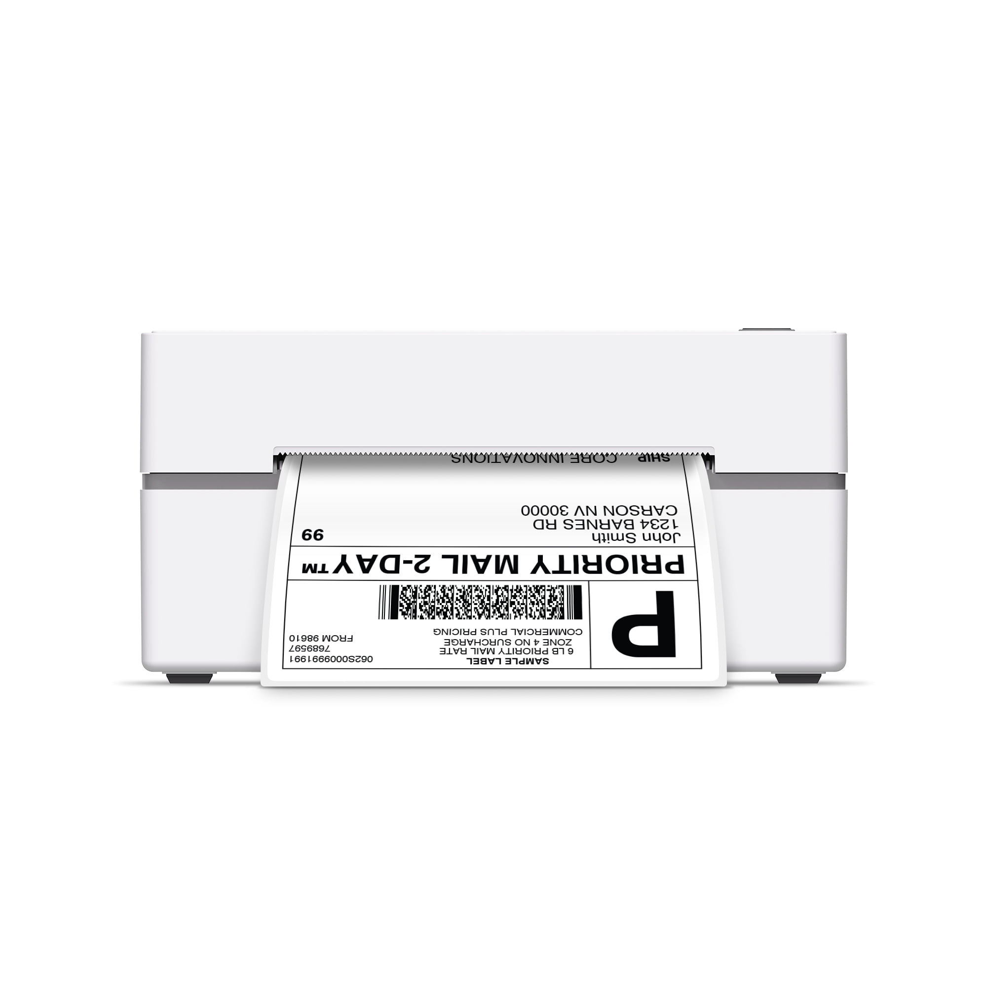 Core Innovations Bluetooth Thermal 4x6 Shipping Label Printer Bundle For Packages And Small