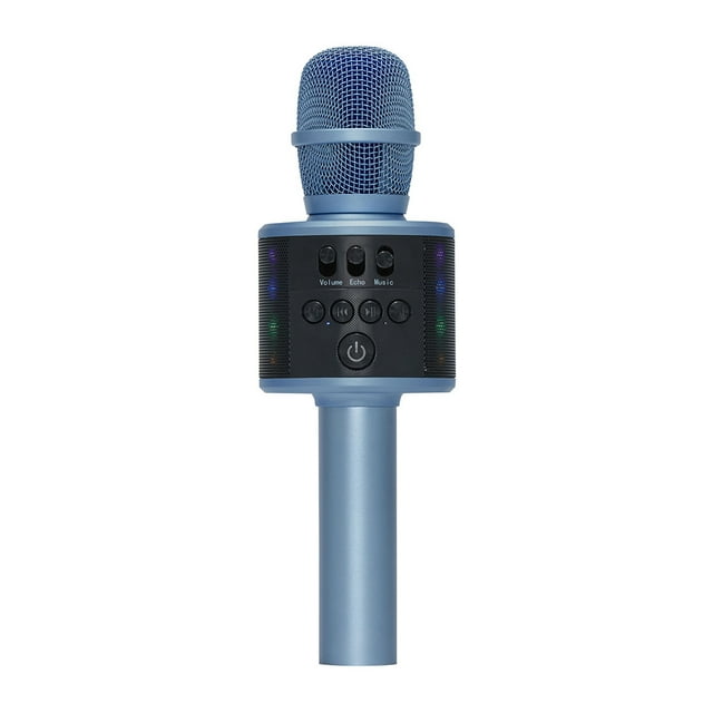 Core Innovations Bluetooth Karaoke Microphone with LED Lights, HD ...