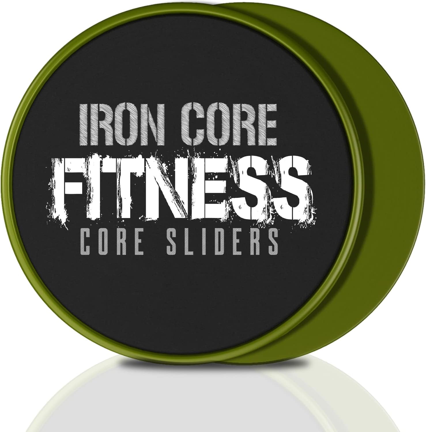 Core Iron Core Fitness Sliders for Working Out, Dual Sided Exercise ...