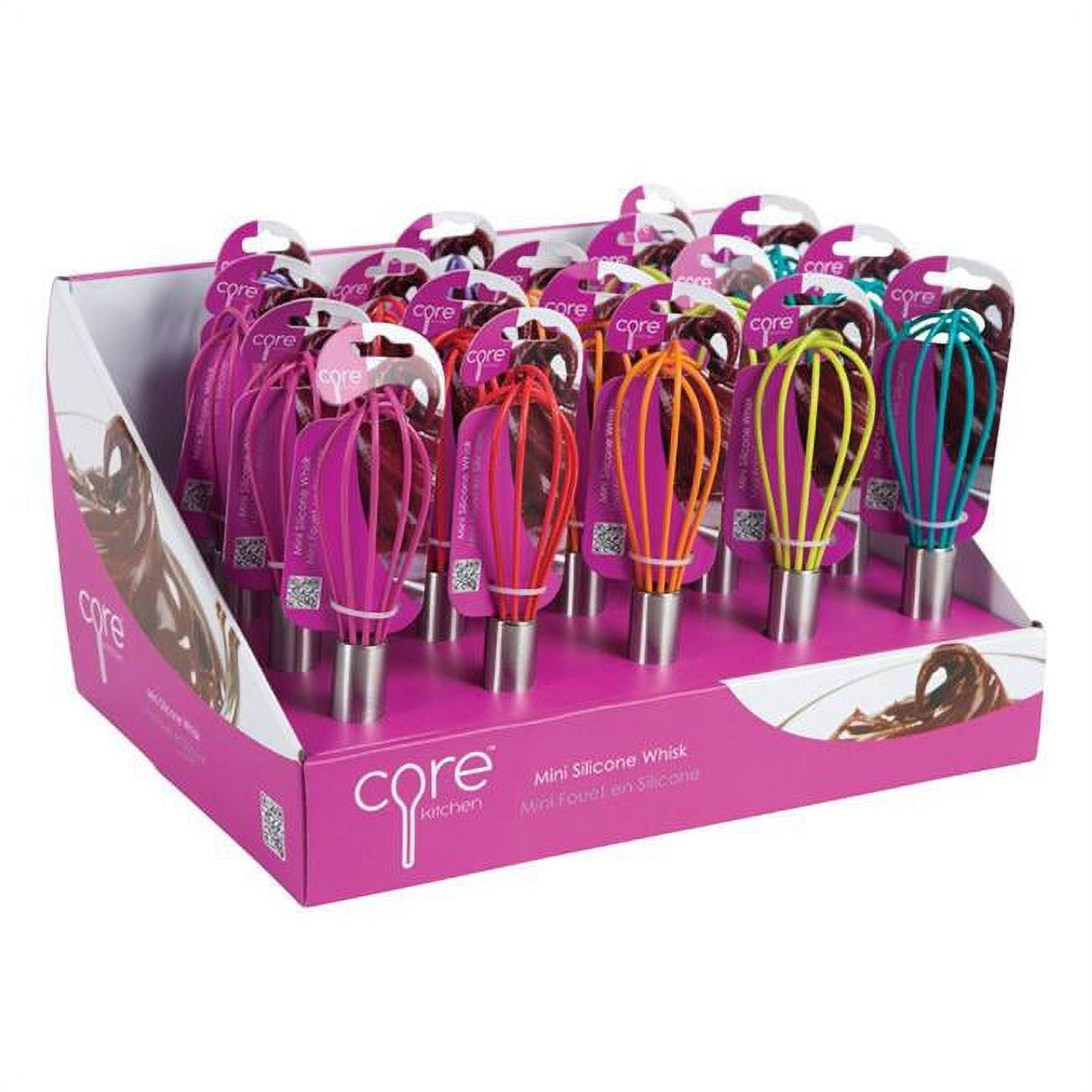 Core Kitchen 6860688 Assorted Mini Whisk - Pack of 18 - Walmart.com