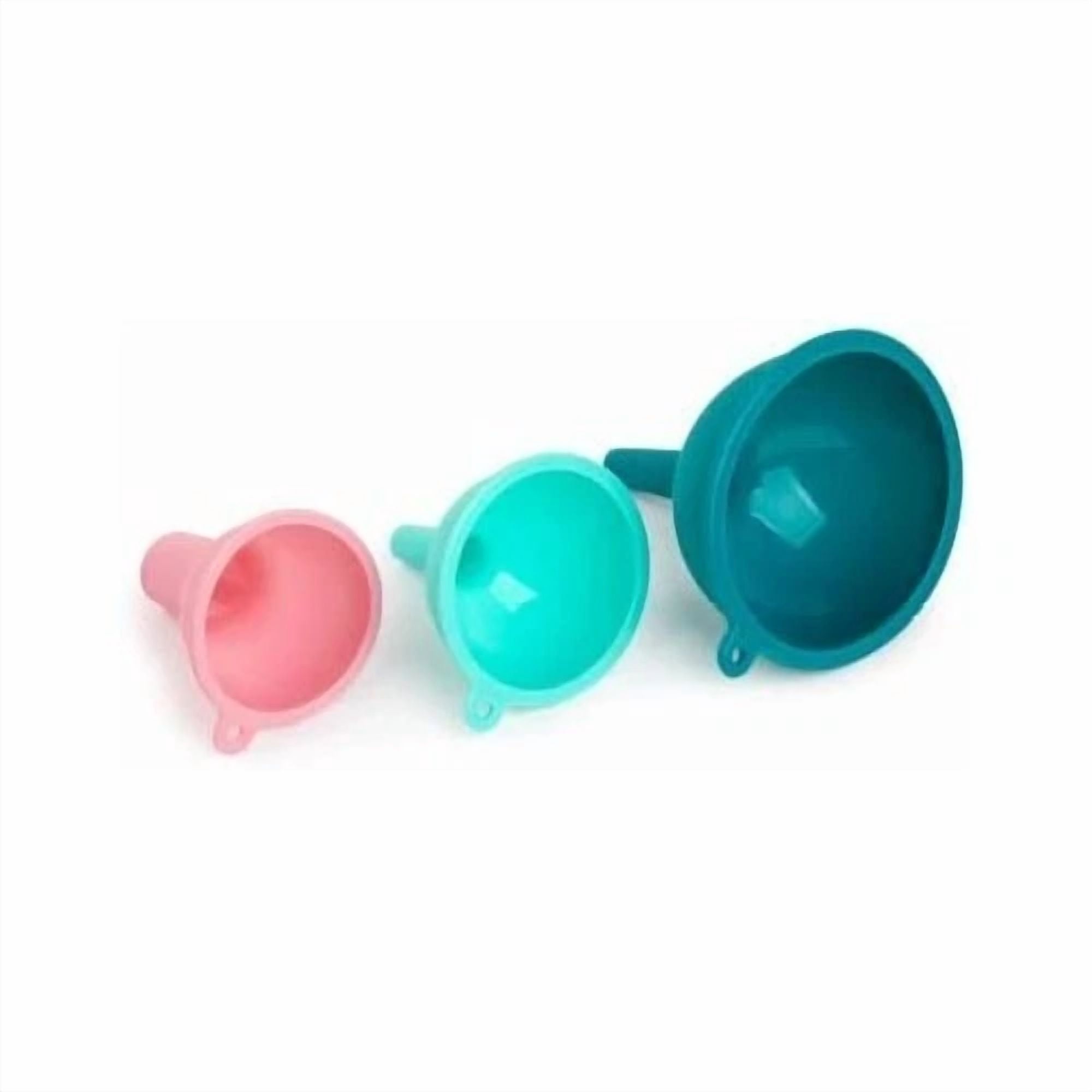 Core Kitchen Essential Silicone 3Pc Nesting Funnel Set - Walmart.com
