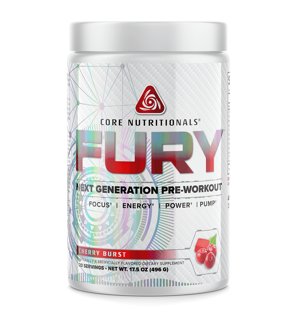 Core Nutritionals Fury Platinum Next Gen Pre Workout 20 Fully Dosed ...