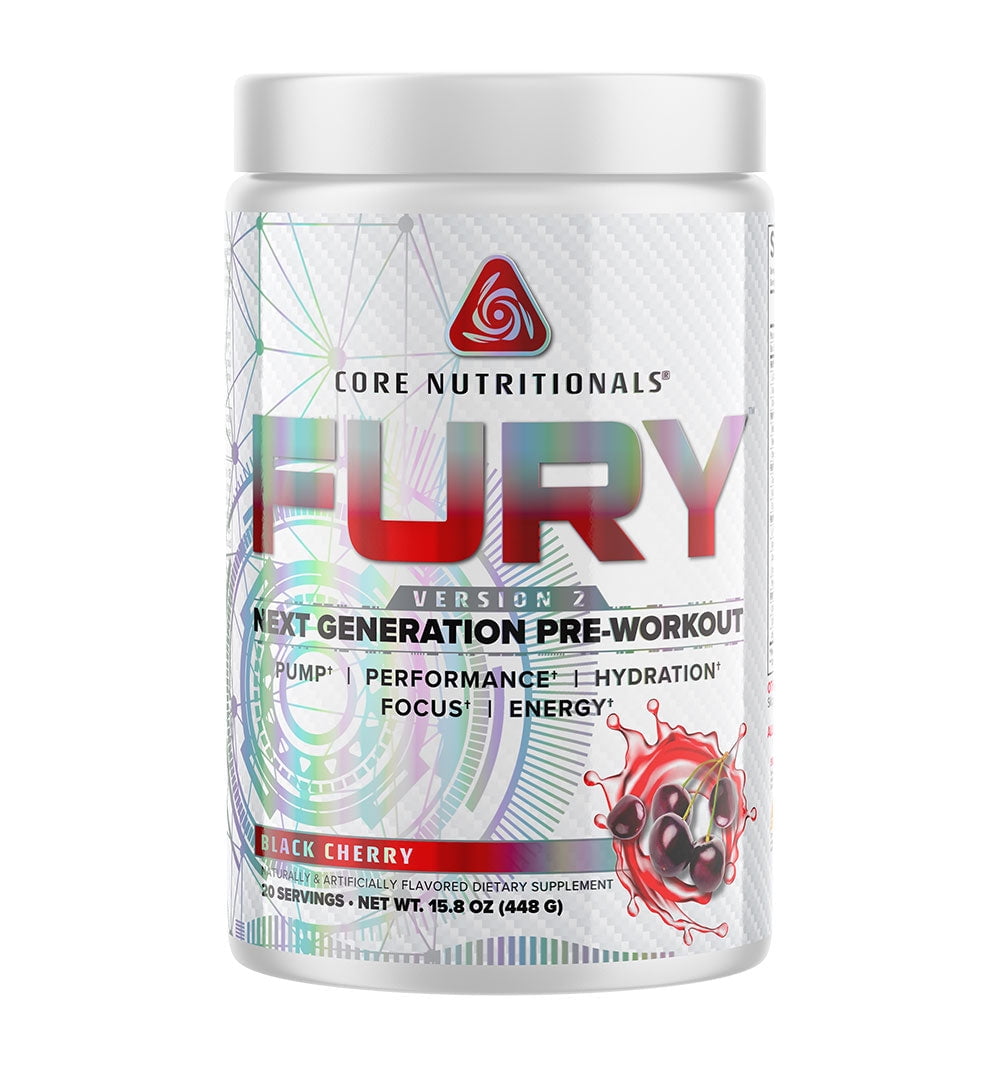 Core Nutritionals Fury V2 Platinum Next Generation Pre Workout 20 ...