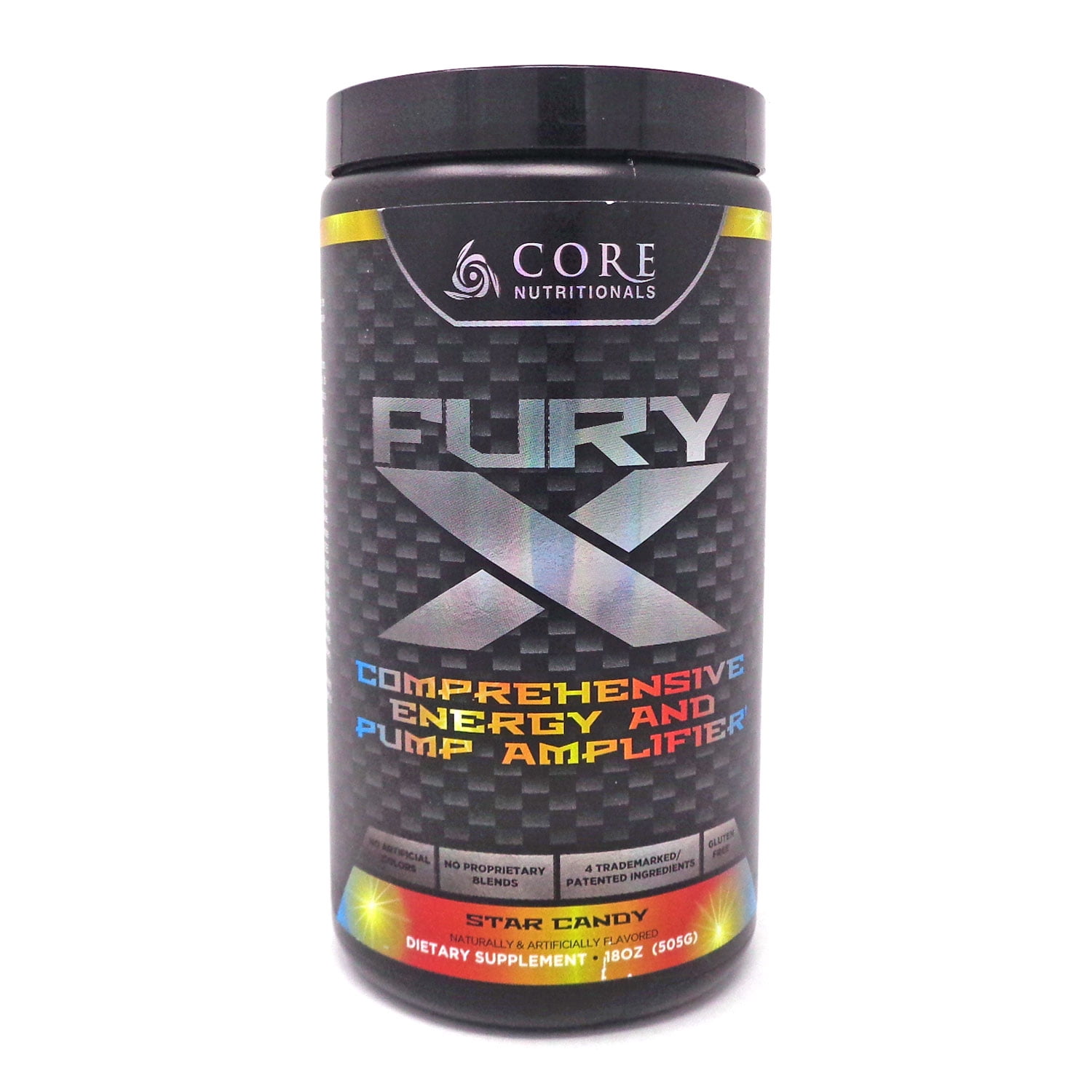 Core Nutritionals Fury X Star Candy - 18 Ounces - Walmart.com