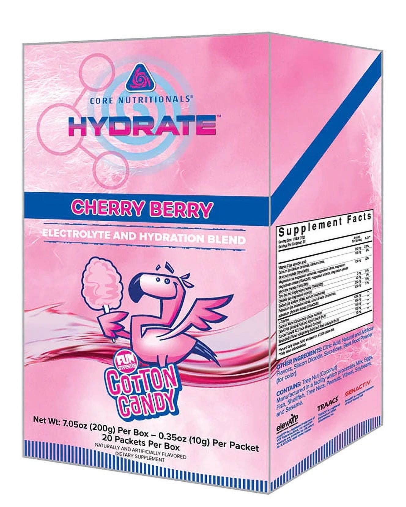 Core Nutritionals HYDRATE Comprehensive Electrolyte and Hydration Blend ...