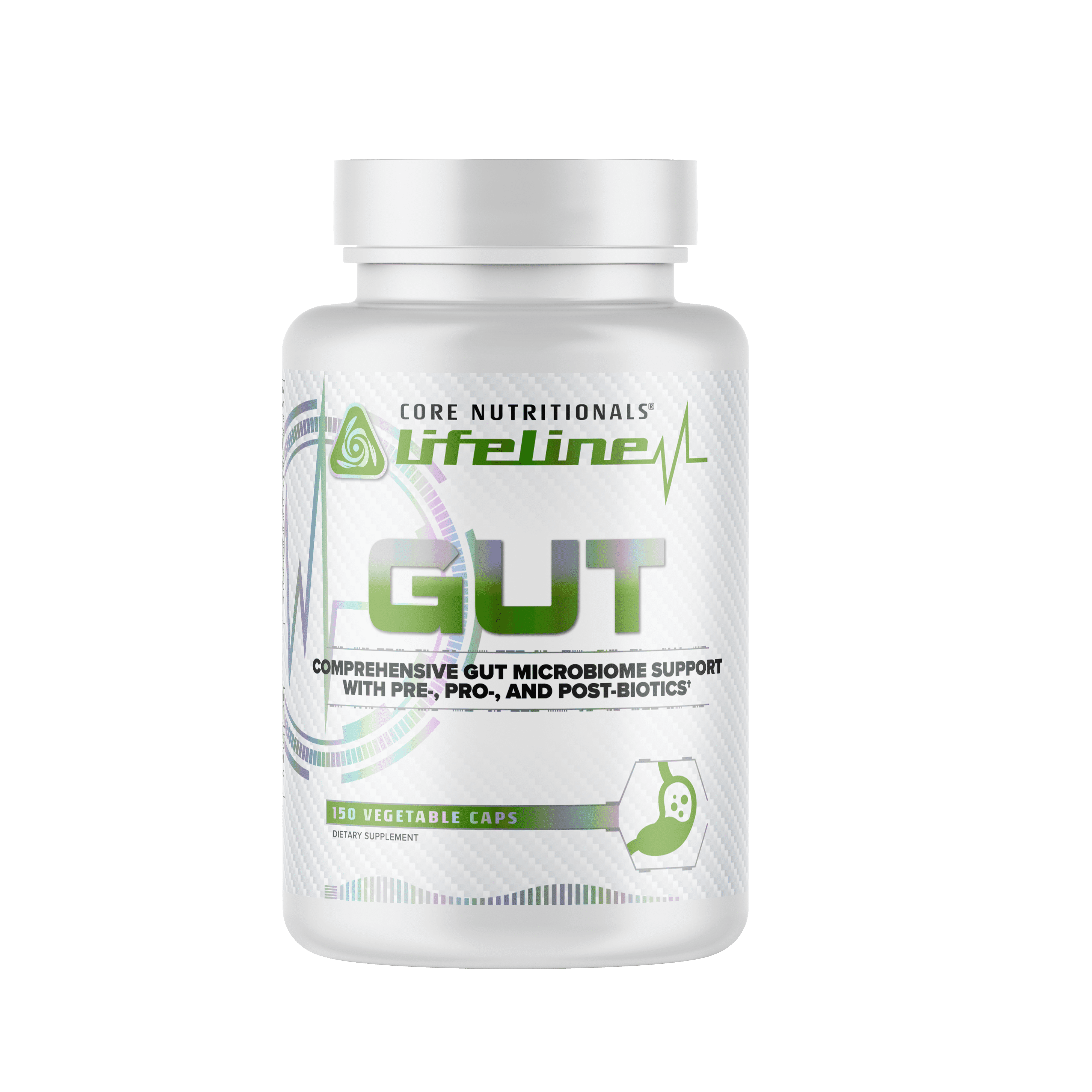 Core Nutritionals Lifeline Gut Comprehensive Gut Microbiome Support ...