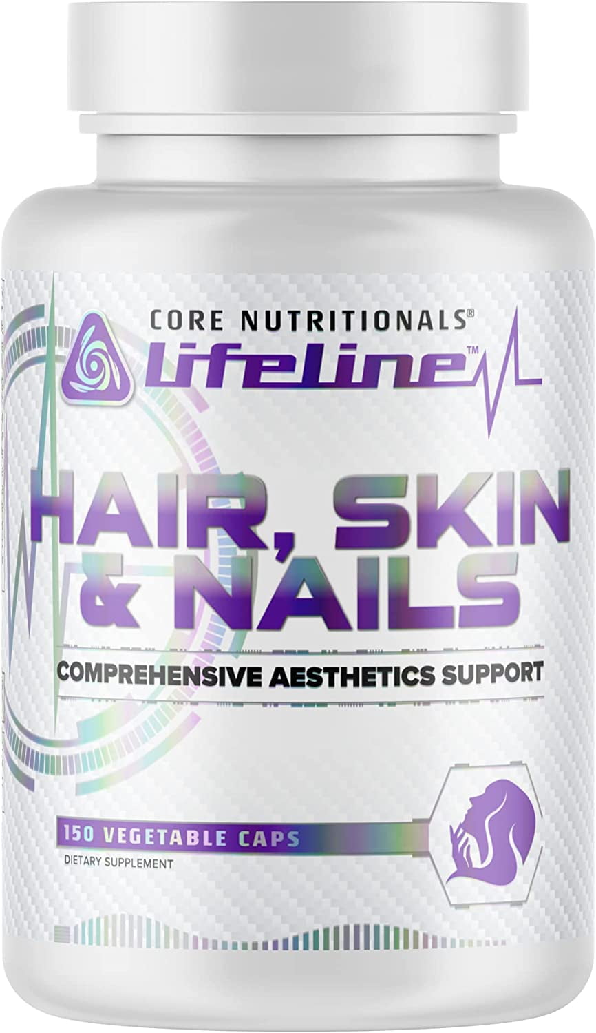 Core Nutritionals Lifeline Hair, Skin, and Nails, Comprehensive ...