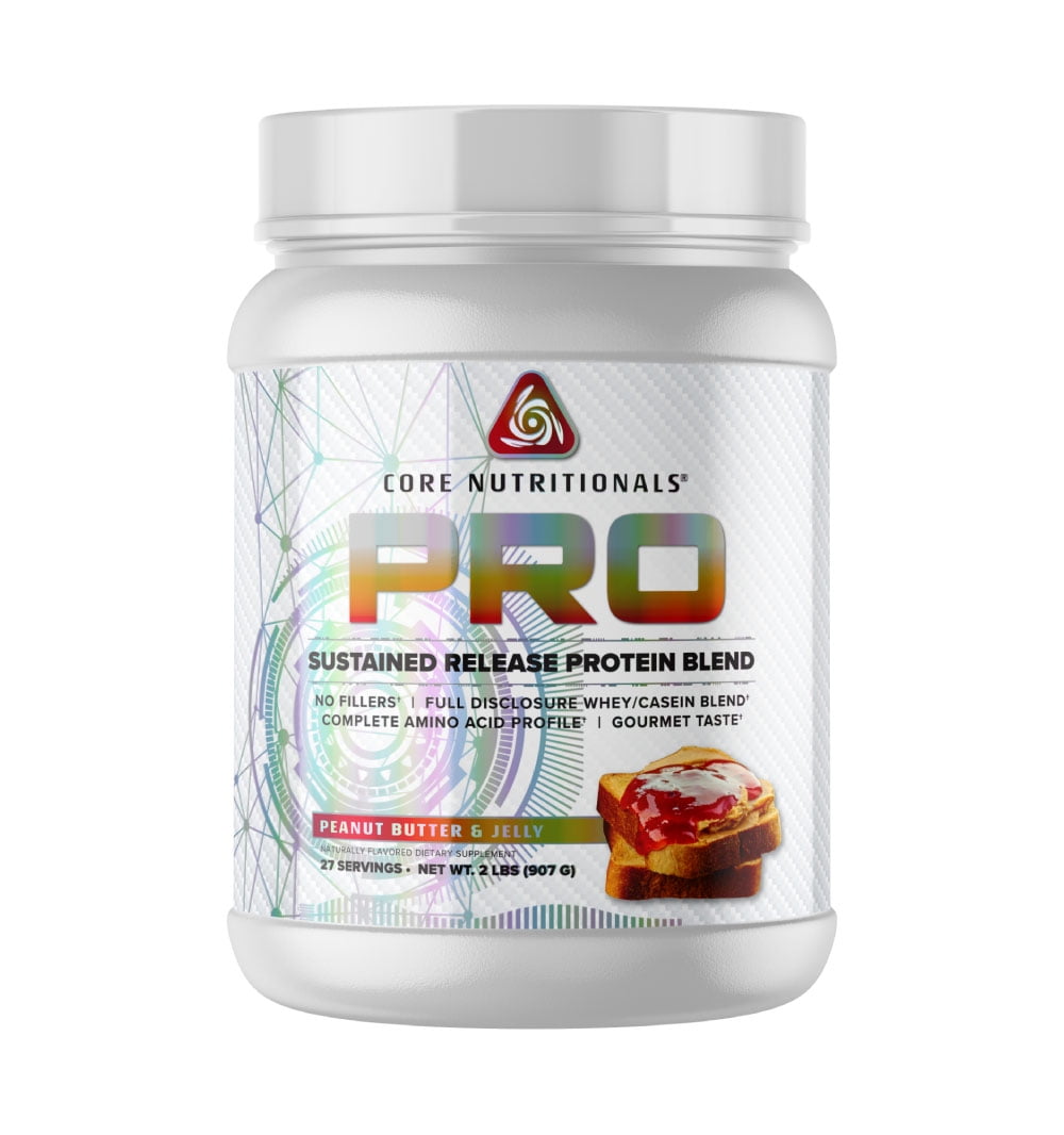 Core Nutritionals Pro Sustained Release Protein Blend, Digestive Enzyme ...