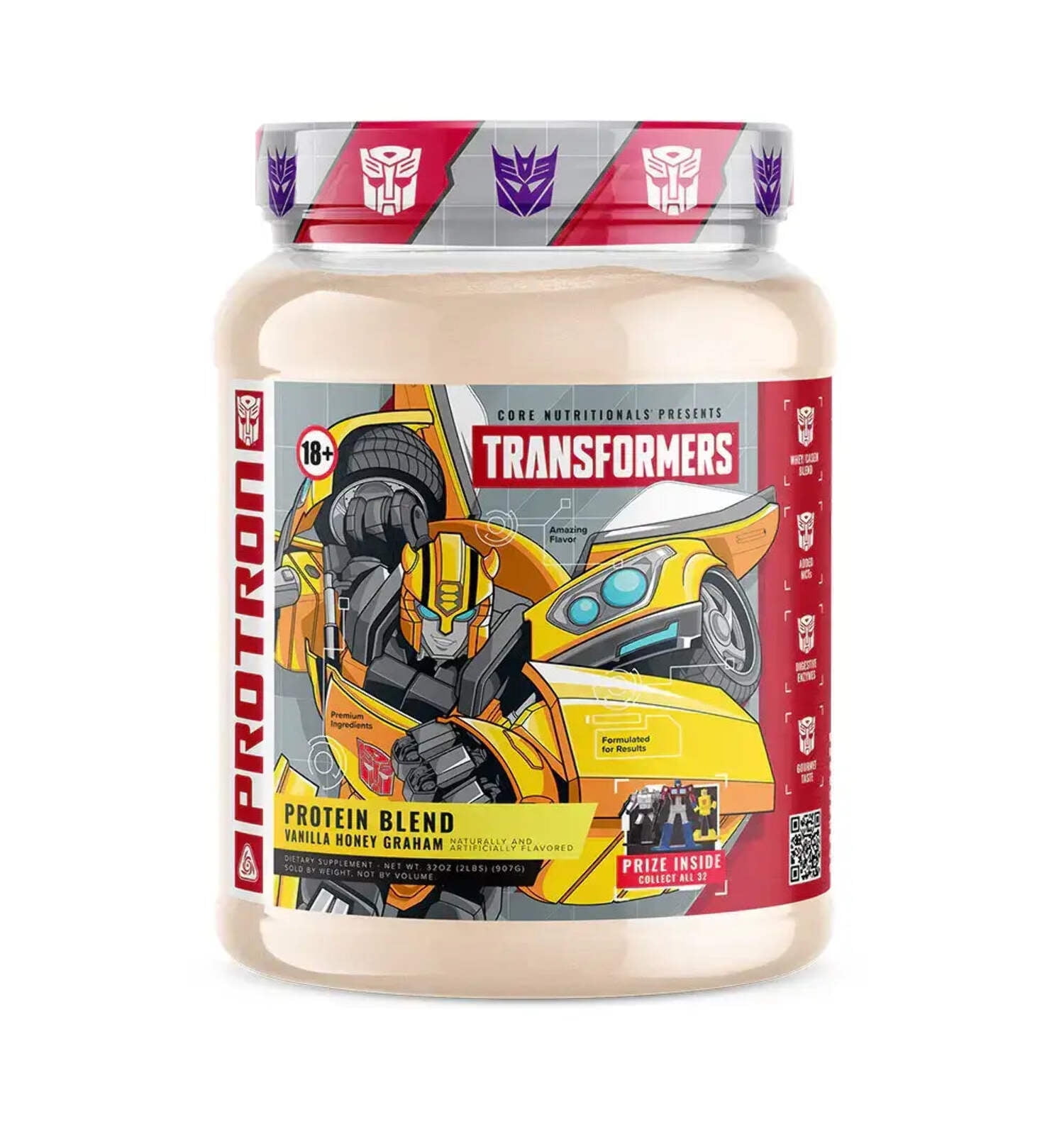 Core Nutritionals | Transformers Protron Protein Blend Nutritional ...