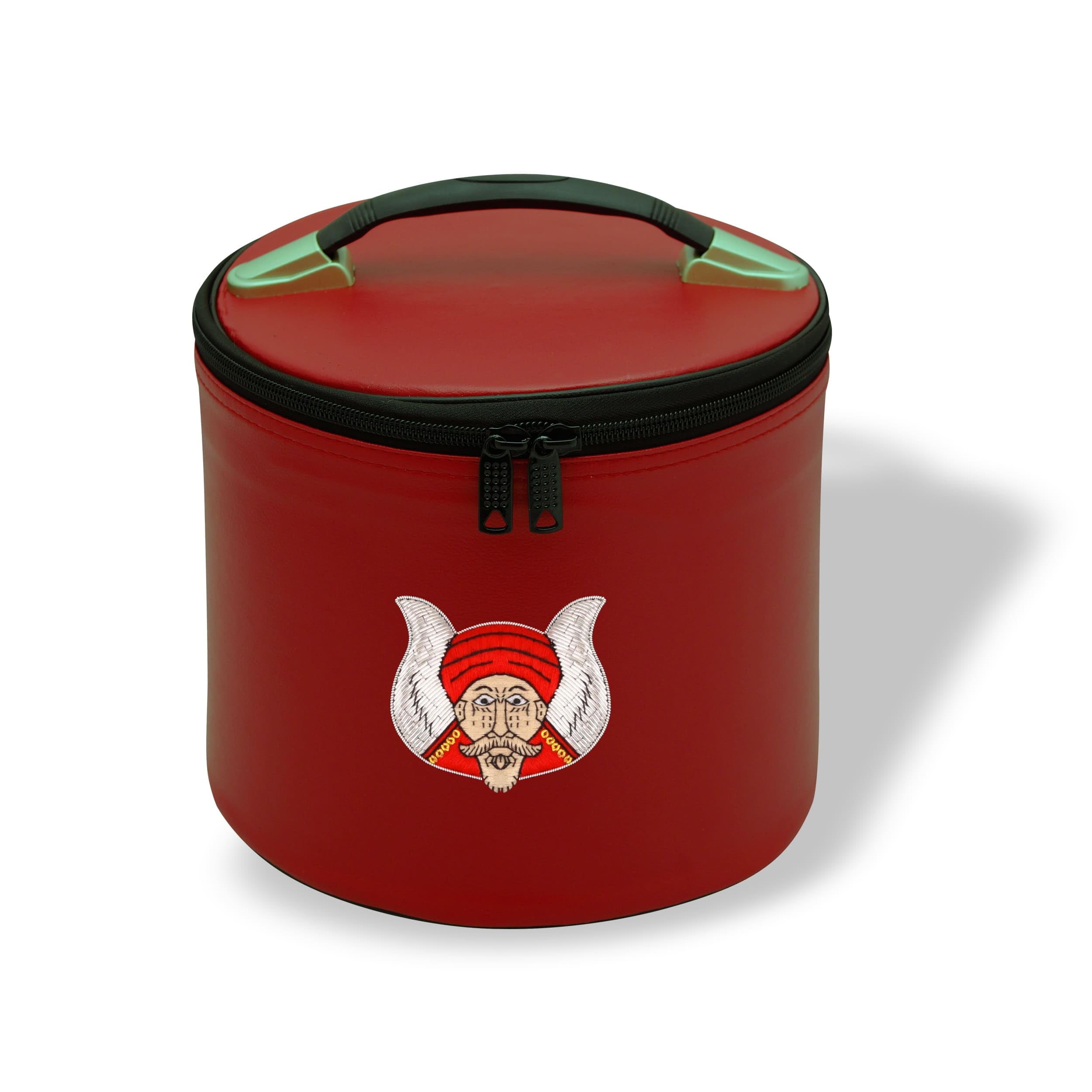 Core Plus Group Hand Embroidery Fez Case, Deluxe Masonic Case ...