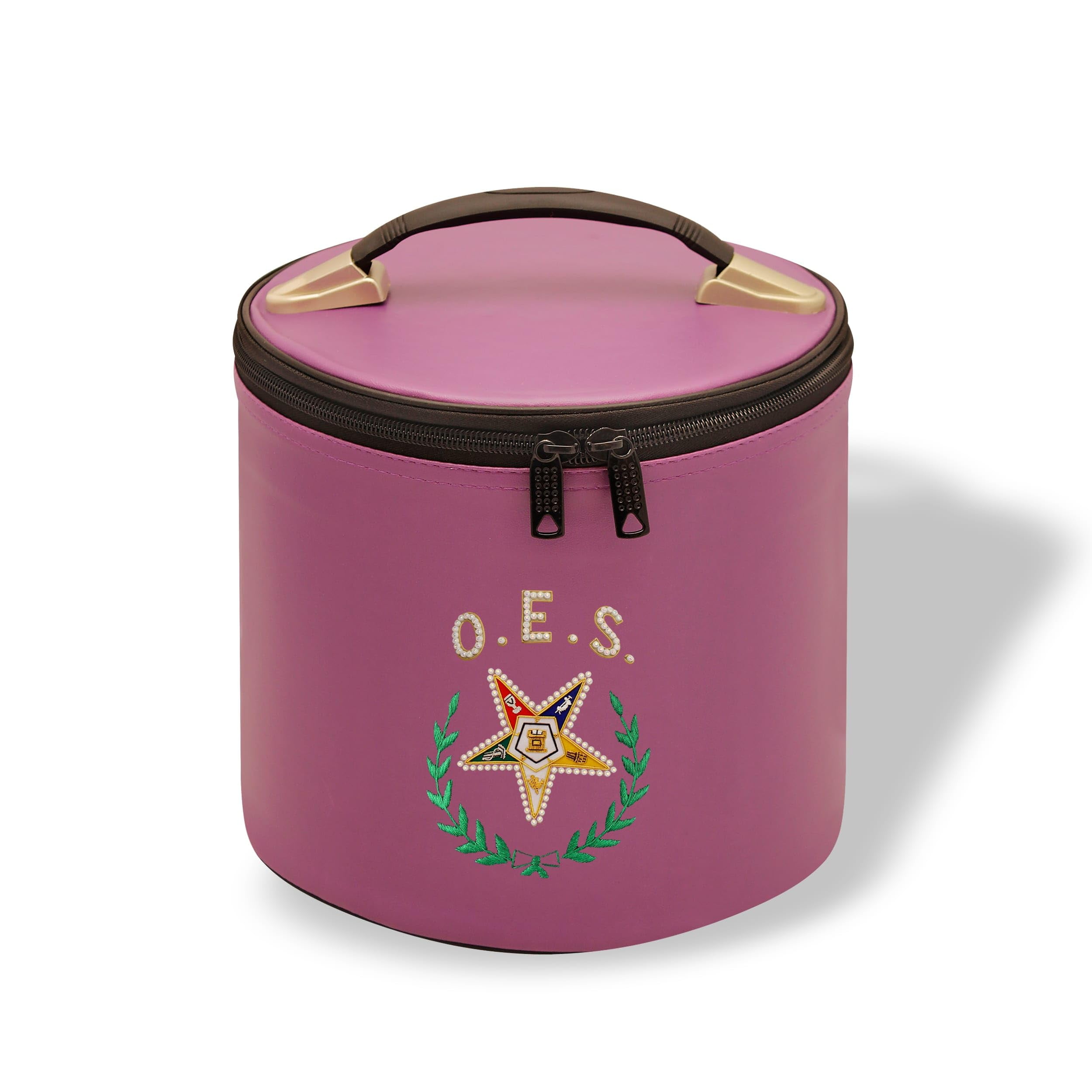 Core Plus Group Hand Embroidery Green Wreath & OCS Star Rhinestone Fez ...