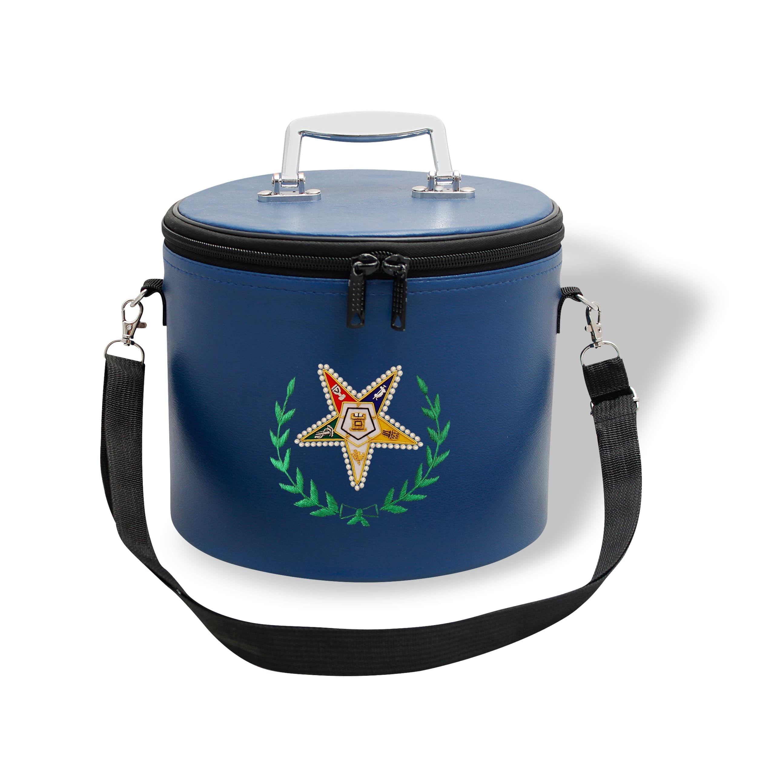 Core Plus Group Hand Embroidery Green Wreath & OCS Star Rhinestone Fez ...