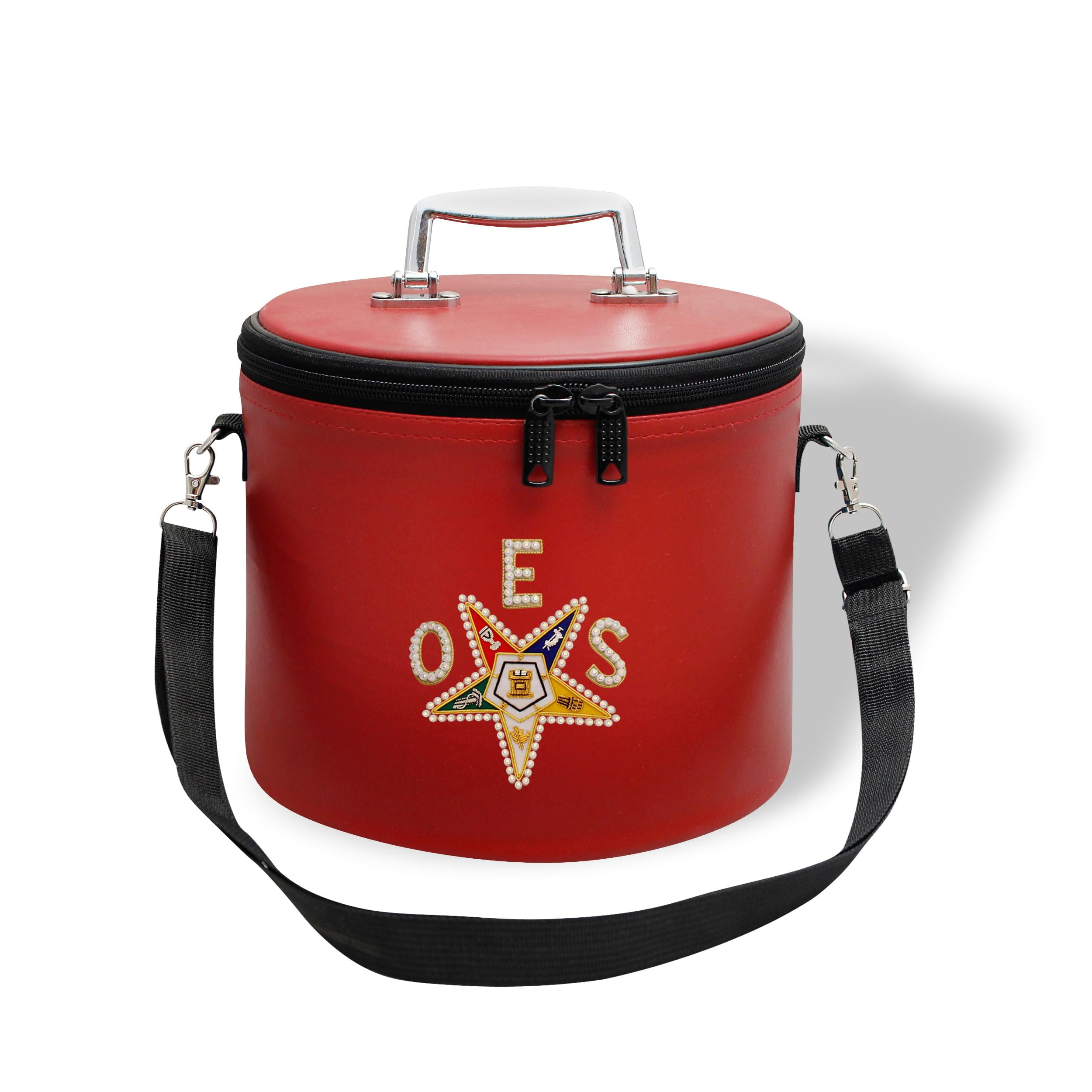 Core Plus Group Hand Embroidery OES Rhinestone Star & Letters Fez Case ...